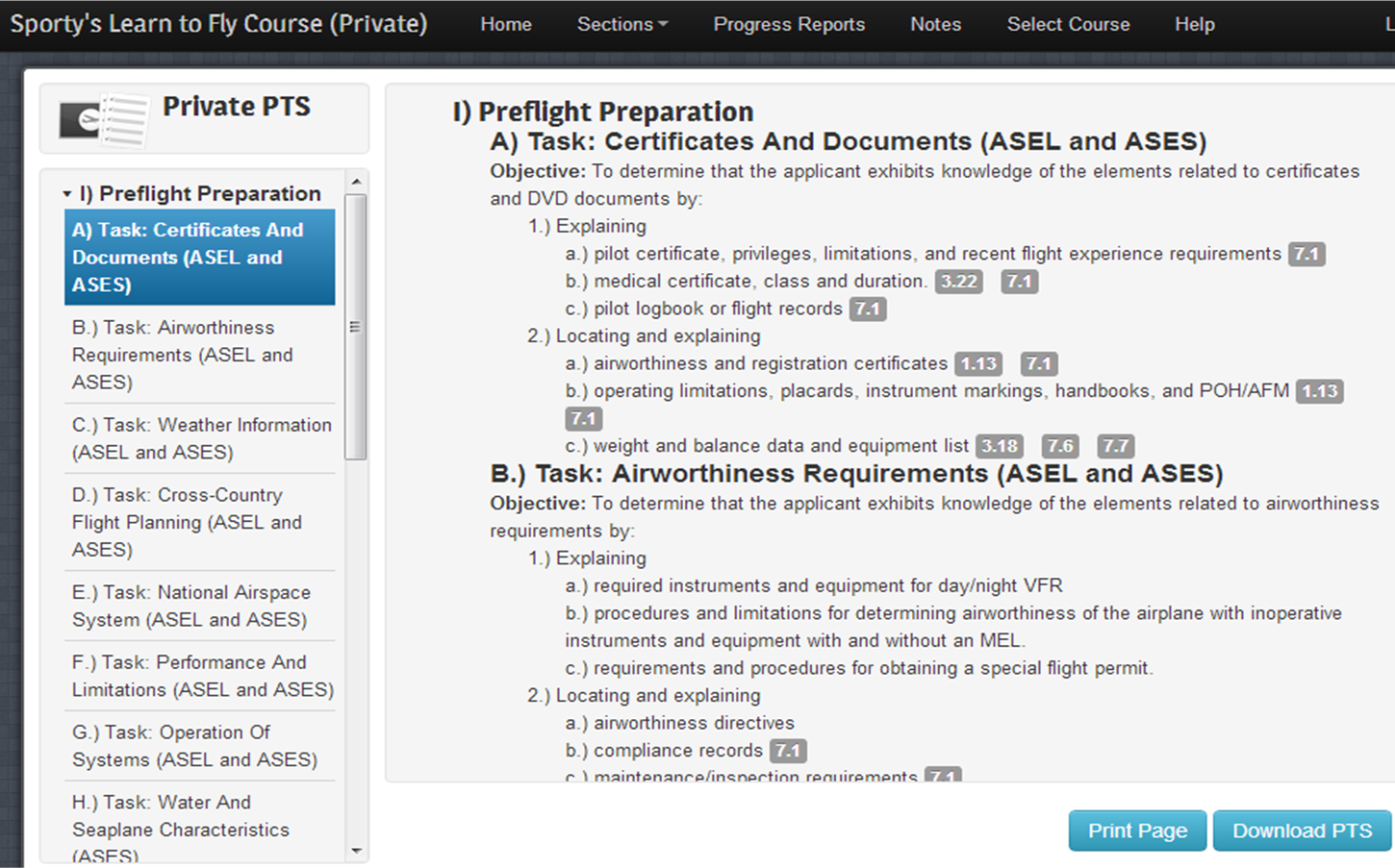 Practical Test Standards : Flight Sim Update