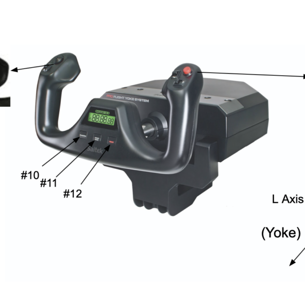 Flight simulator hardware maps for Logitech, CH Products, Redbird ...