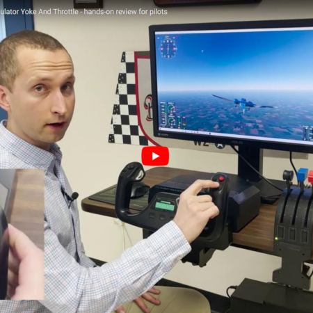 Logitech G (Saitek) Flight Simulator Yoke And Throttle - hands-on ...